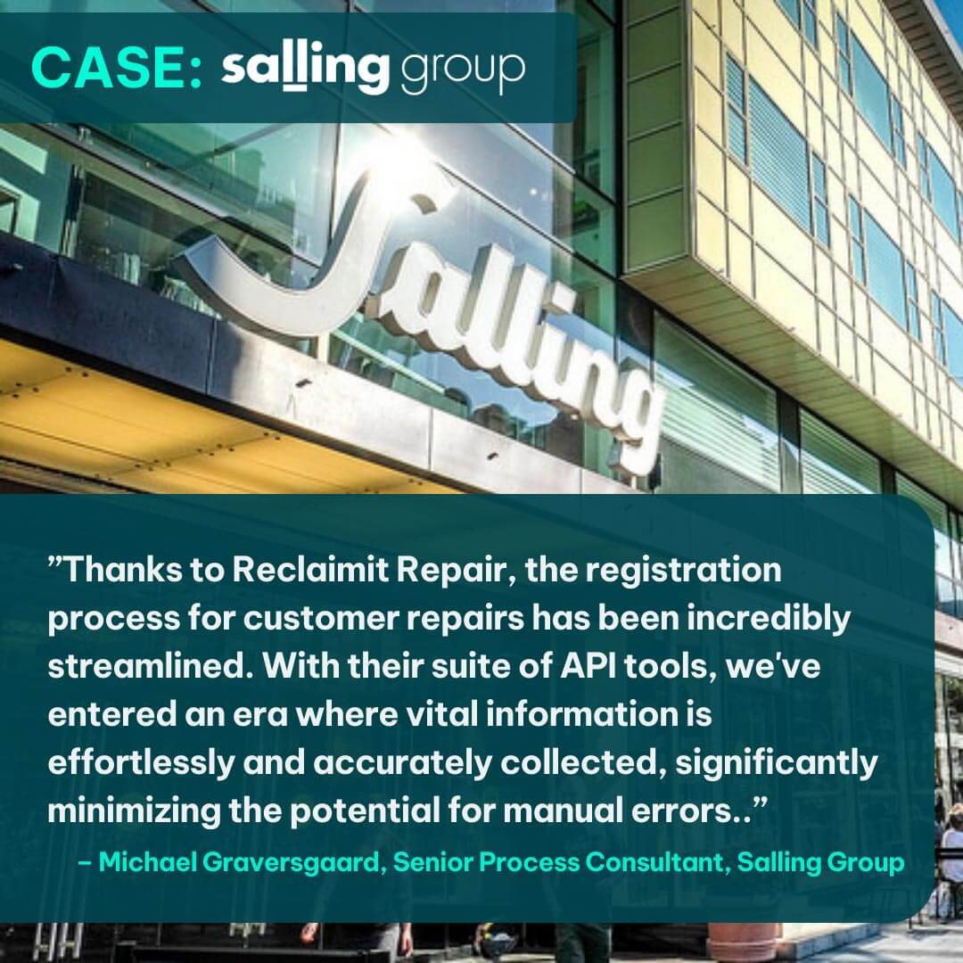 Salling Group case - Enhanced post-purchase process